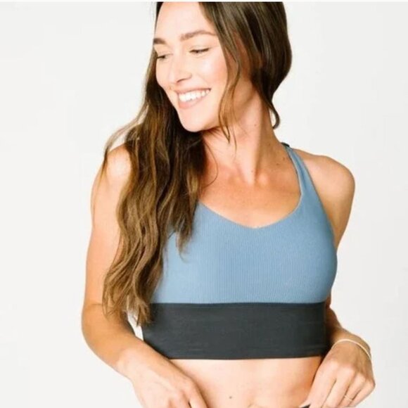 ZYIA | Intimates & Sleepwear | Zyia Active Storm Parallel Luxe Blue ...